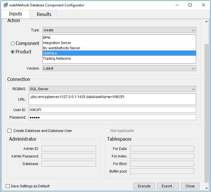Configure & Install webMethods Optimize for Infrastructure